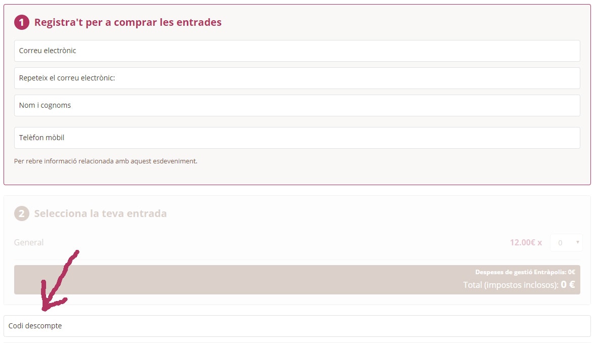 Cómo vender entradas con descuento - Entrapolis